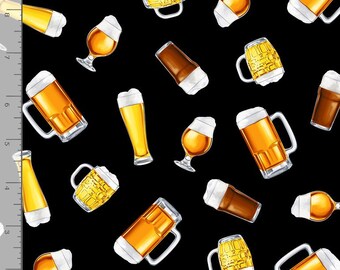 Cotton Beer Fabric | Etsy