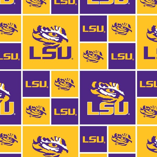 Lsu Fabric - Etsy