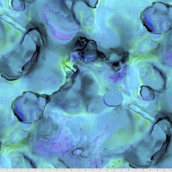 Intrigue Blue Green Alchemy Eclectic Elements by Tim Holtz for - Etsy