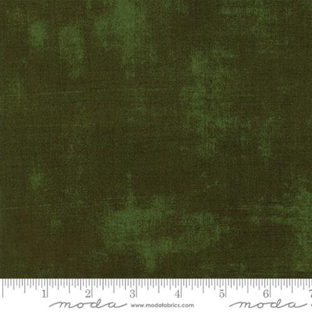 Grunge Basics in Rifle Green by Basicgrey for Moda Fabrics 44 Inches Wide 100% Cotton Quilting ...