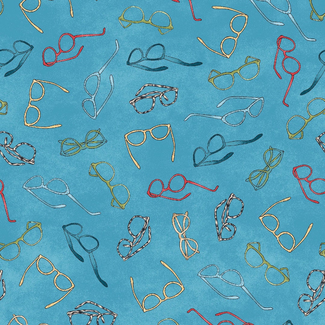 Readerville Reading Glasses in Blue by Kris Lammers for Maywood Studio ...