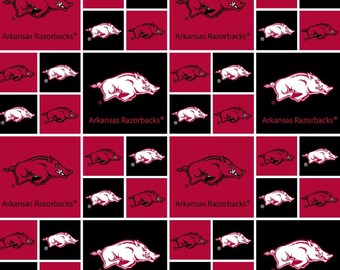 Razorbacks Fabric | Etsy