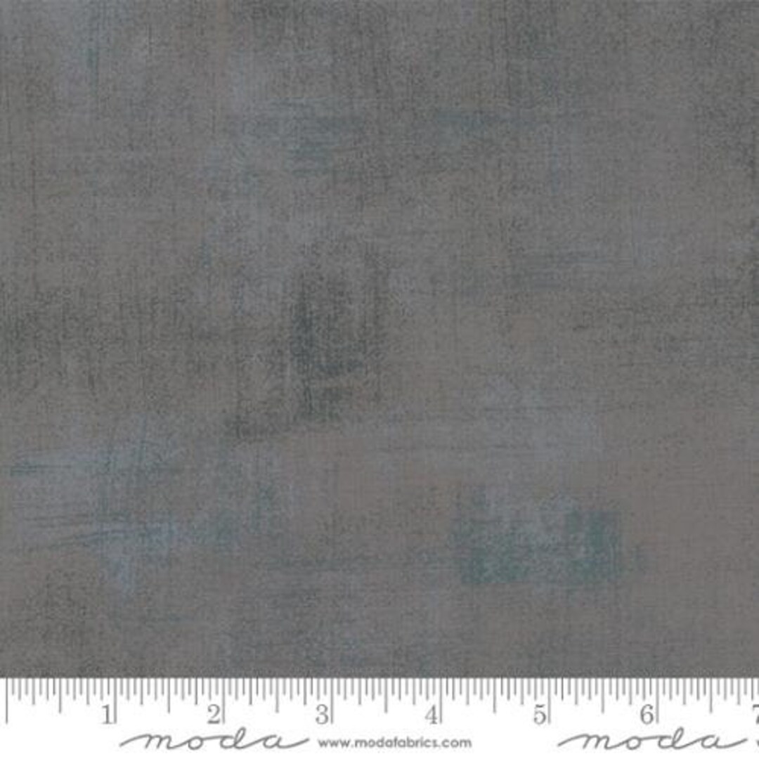Grunge Basics in Medium Gray by Basicgrey for Moda Fabrics 44 - Etsy