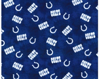 Nfl Colts Fabric | Etsy