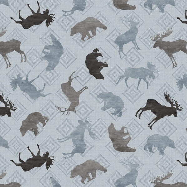 Wild Woods Lodge Fabric - Etsy