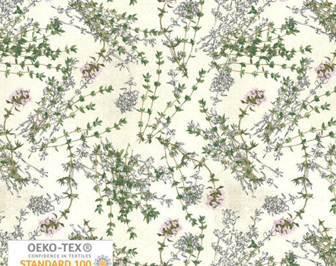 Spice Herb Fabric Aromatic Herbs and Cute Titles by Ksanask Summer ...