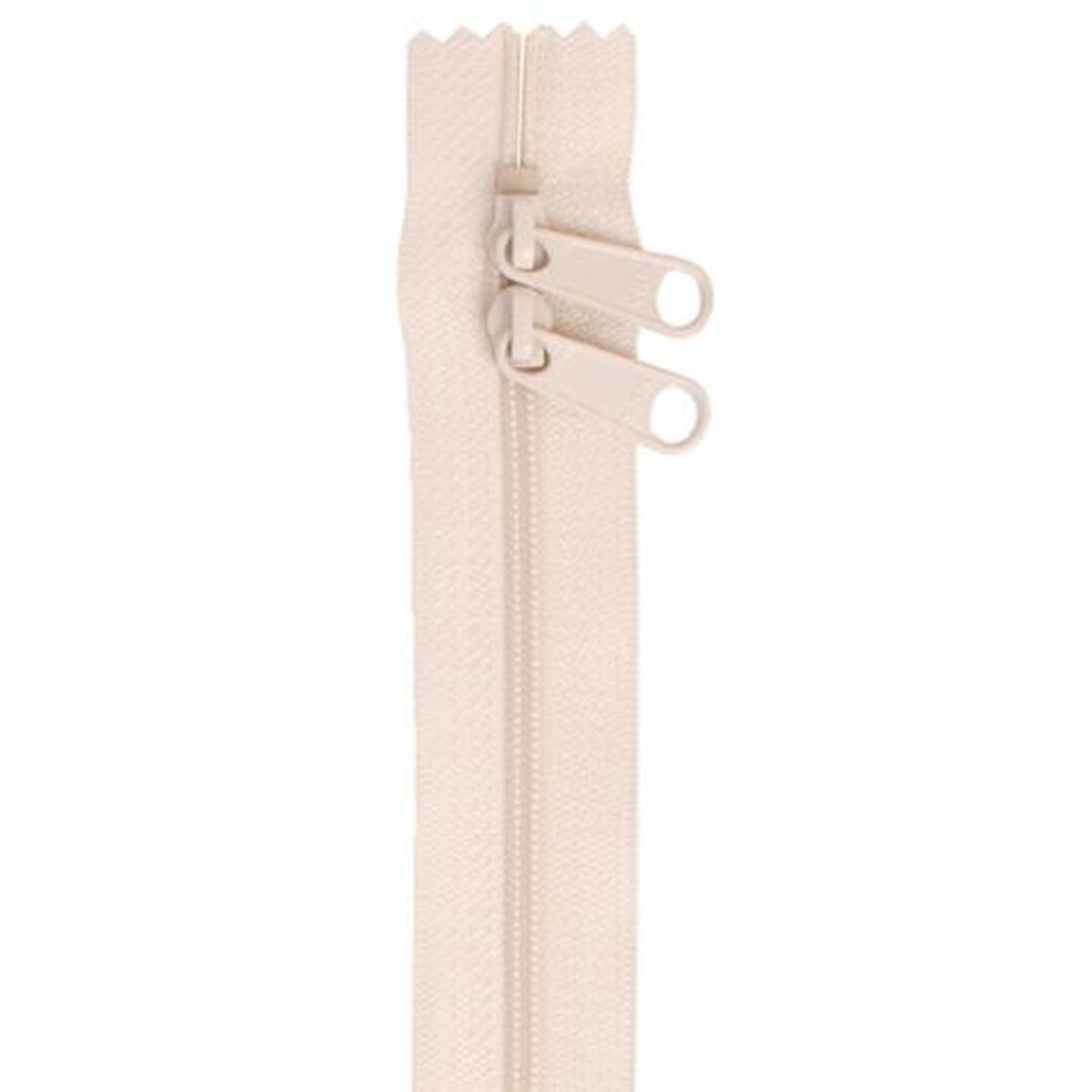 Double Slide Zipper in Ivory Cream by Annie's 30 Inches BYA-ZIP30-102 ...