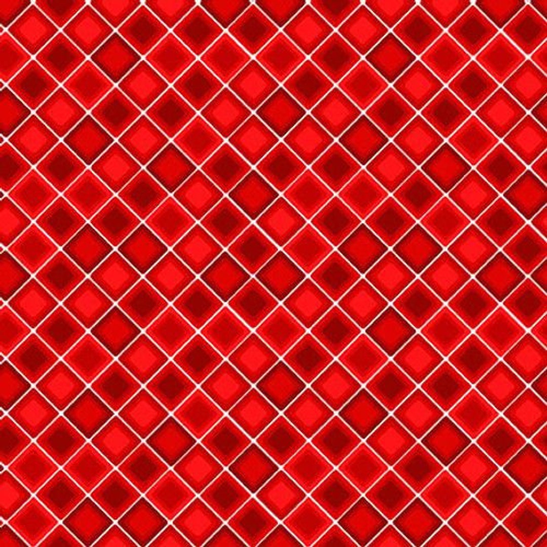 Square One Tonal Square on the Bias in Red by Urban Essence Designs for ...