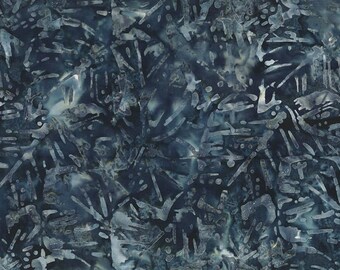 Tealing Good Batiks Mini Paisley in Cream Aqua by Wilmington Prints 44 ...