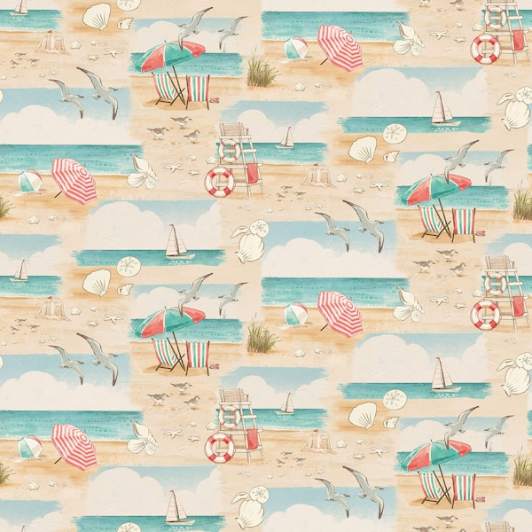 Beach Fabric - Etsy