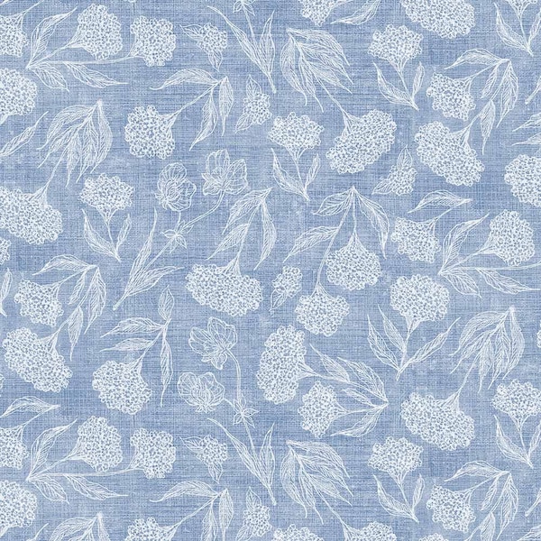 Hydrangea Fabric - Etsy
