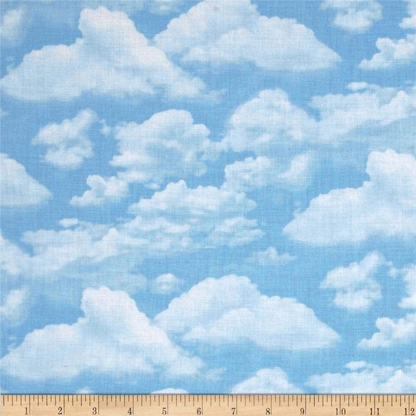 Clouds Fabric - Etsy