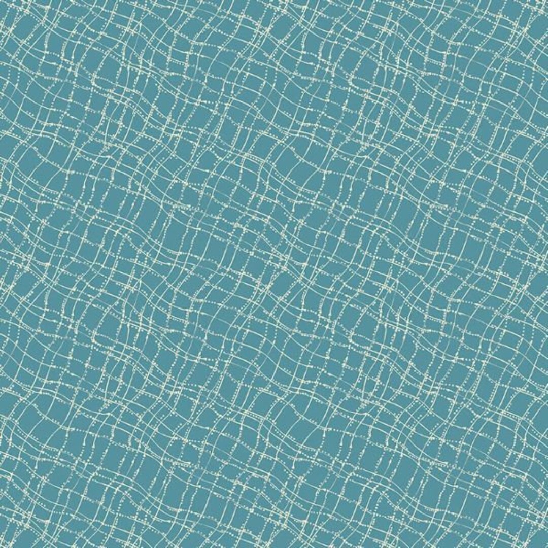 Touchstones Reflections Lines in Pool Blue by Shell Rummel for Free ...