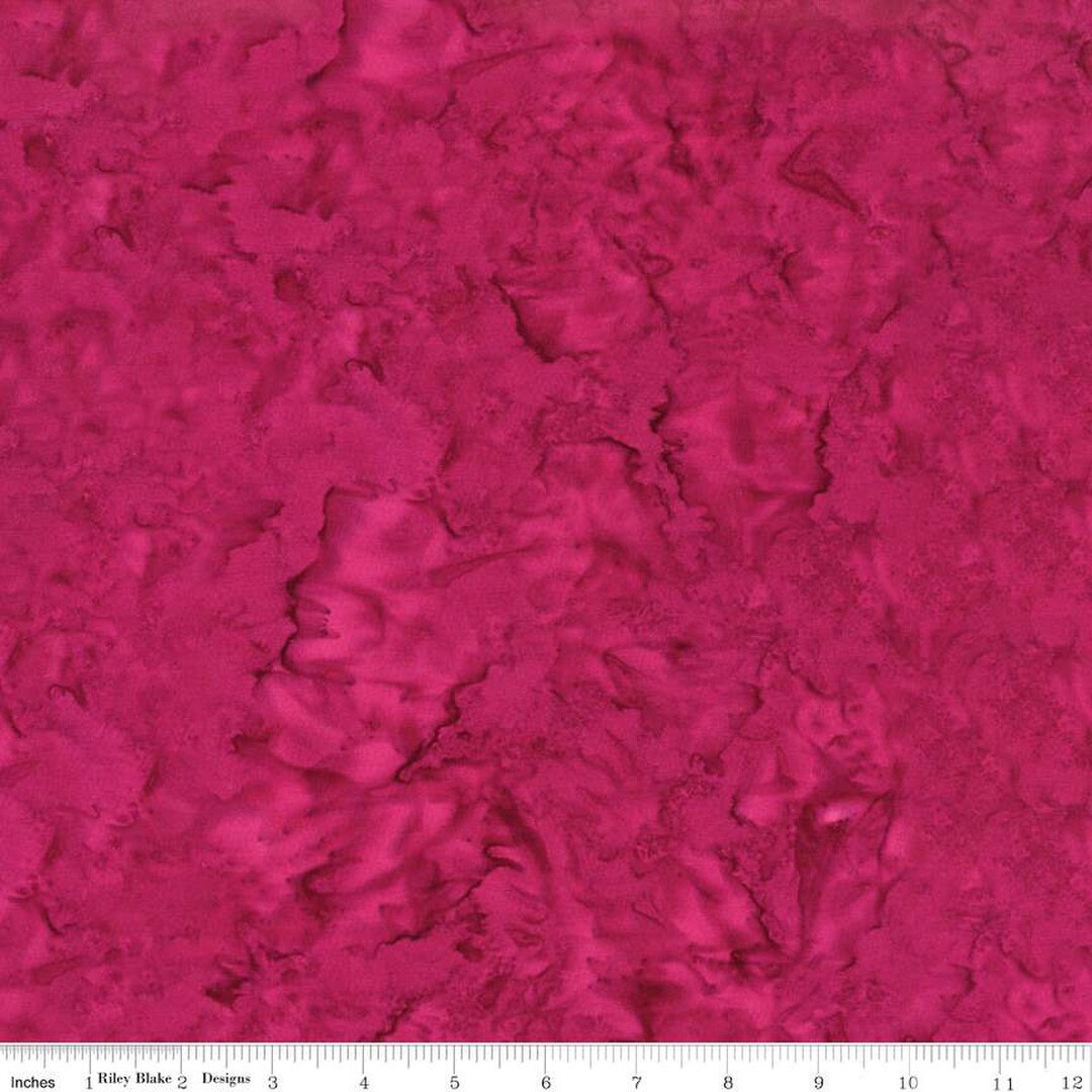 Expressions Batiks Hand-dyes Basic Texture Blender in Wine Fuschia Pink ...