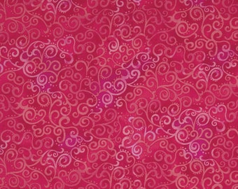 Hot Pink Scroll - Etsy