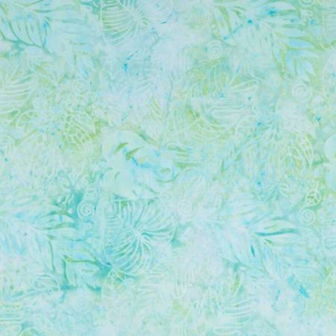 Expressions Batiks Tjaps in Aqua Foam von Riley Blake Designs 44 Zoll ...