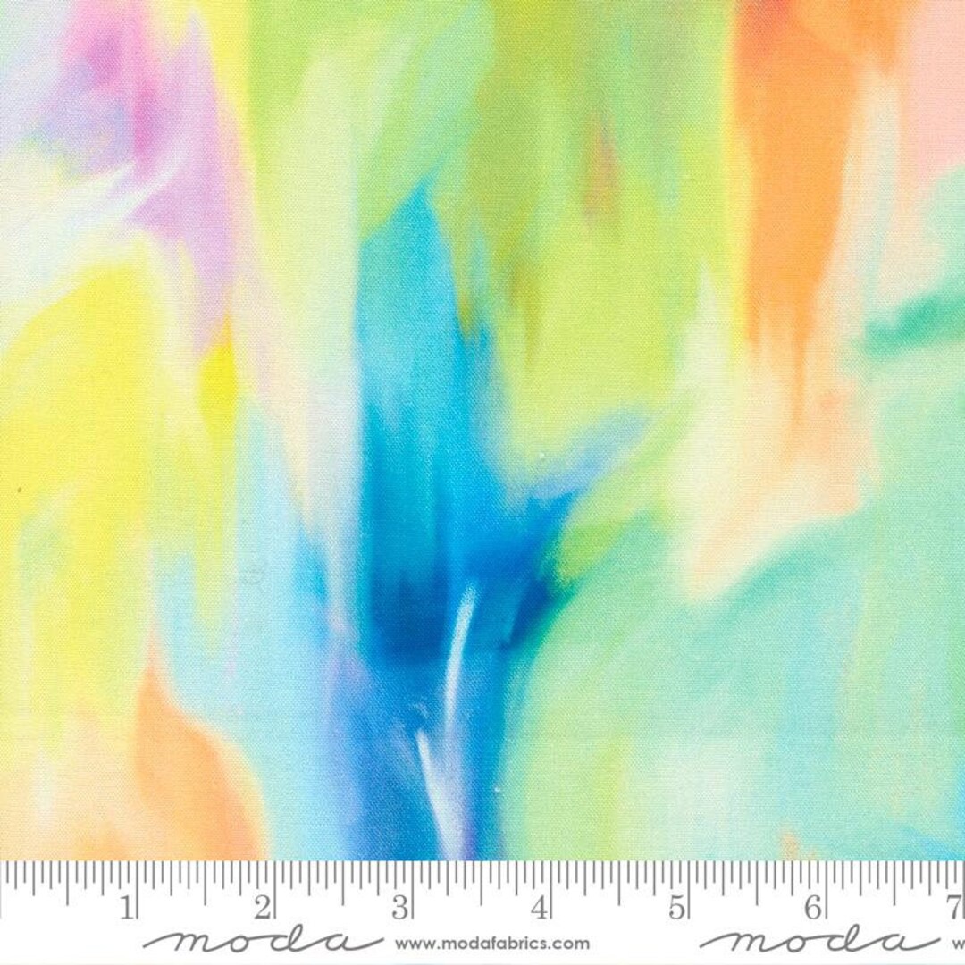 Gradients Auras Aurora Watercolor in Prism Multi by Moda Fabrics 44 ...