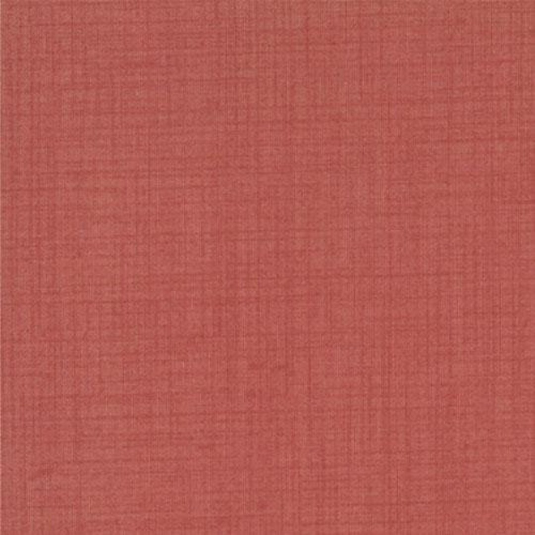 French General Solids Linen Texture in Faded Red by French General for ...