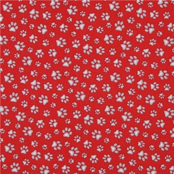 Paw Print Fabric - Etsy