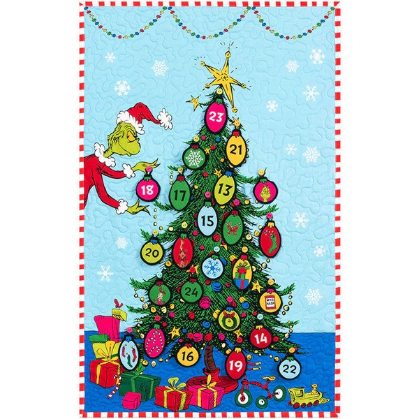 Grinch Quilt Kit - Etsy