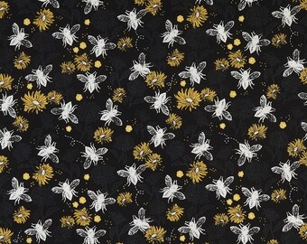 Riley Blake Honey Bee Fabric - Etsy
