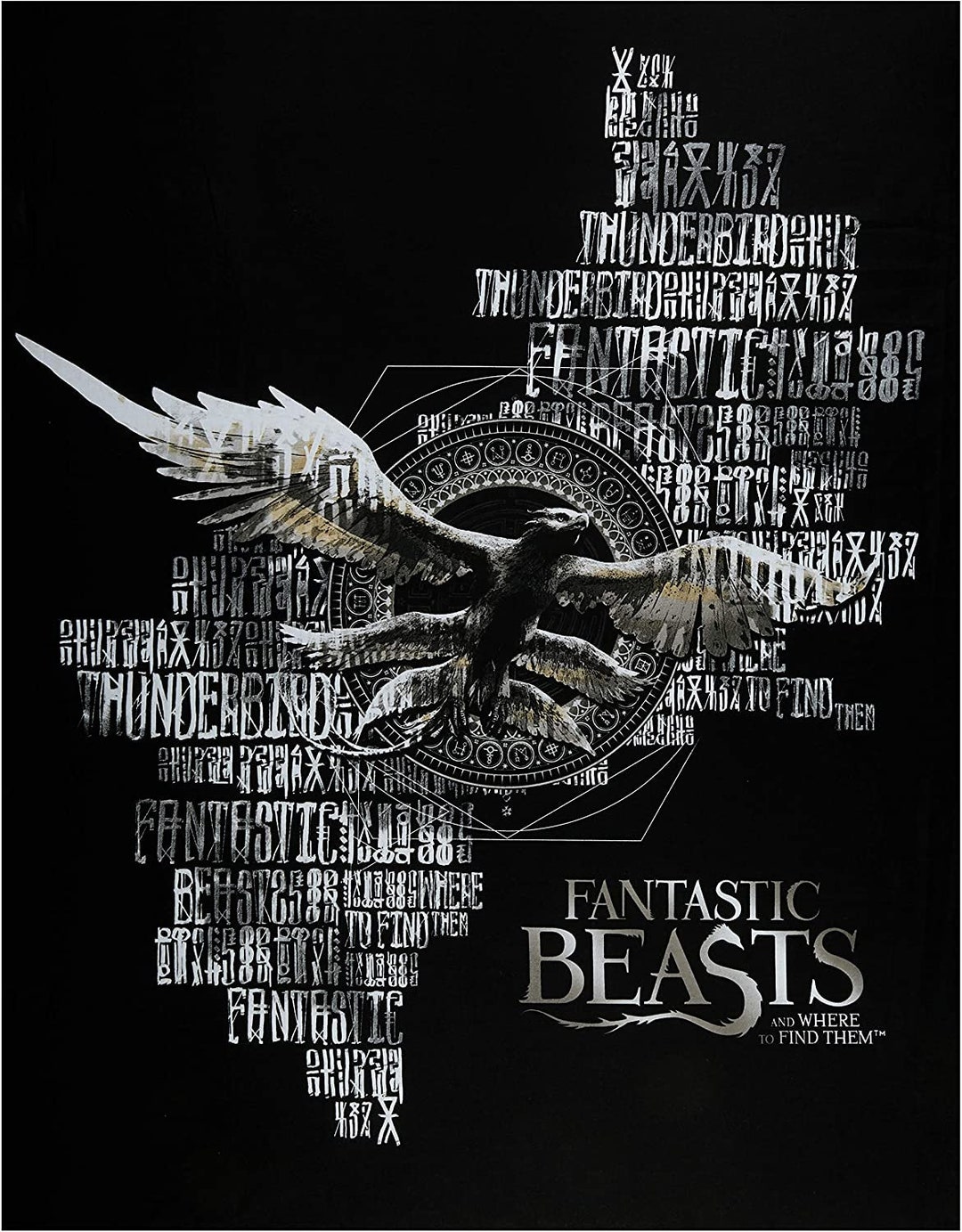 Fantastic Beast Wizarding World 36x44 Inches Panel by Camelot - Etsy
