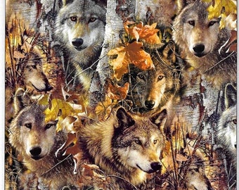 Hunting Print Fabric - Etsy