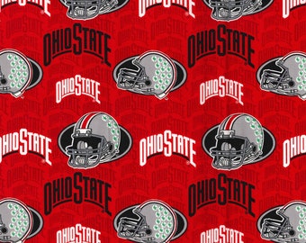 Ohio State Fabric - Etsy