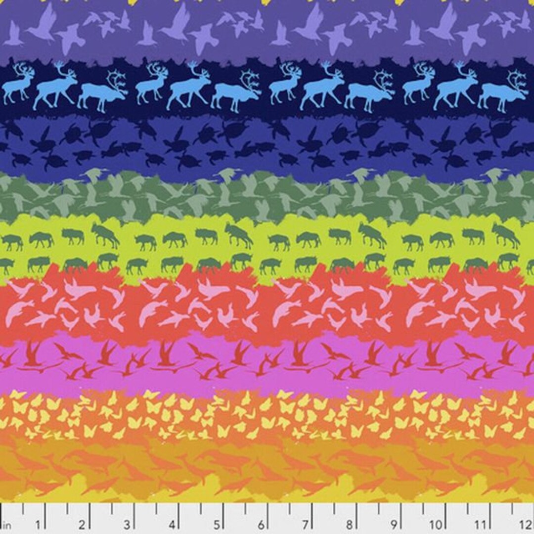 Migration on the Move Animals Tonal in Multi by Lorraine Turner for ...