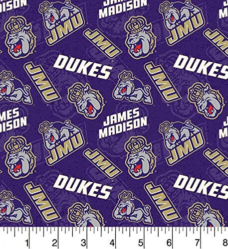James Madison University Fabric - Etsy