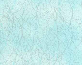 Baby Blue Metallic Fabric - Etsy