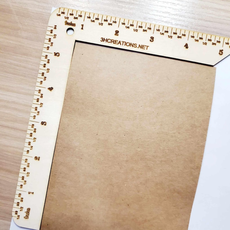 Scrapbook Ruler, Bookbinding Ruler, Digital Cut File, SVG - Etsy