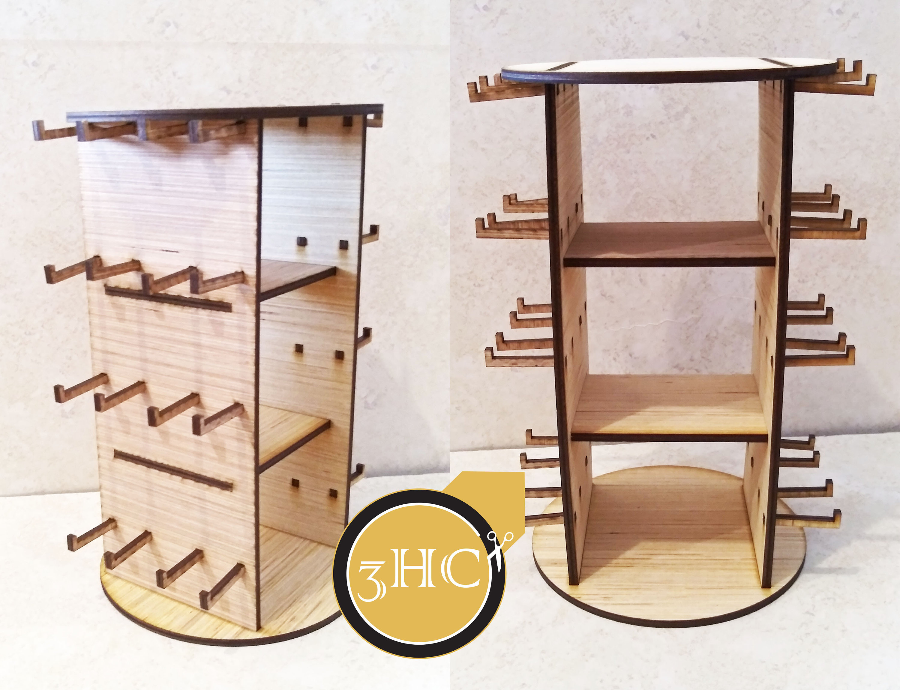 Laser Cut File, Jewelry, Accessories Holder, 2 Designs - Etsy