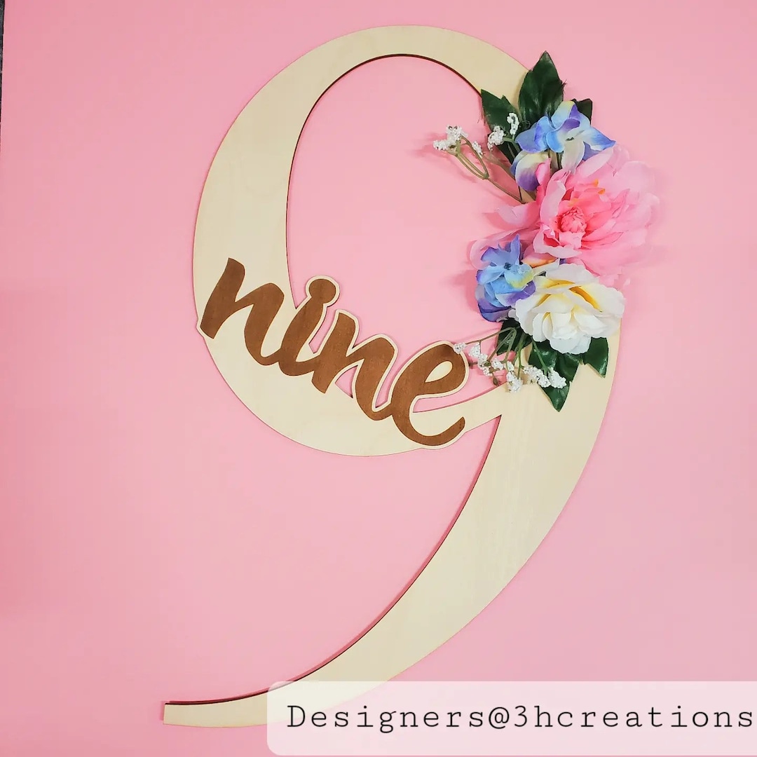 Numbers; Large Digital Numbers; SVG Digital File Only - Etsy