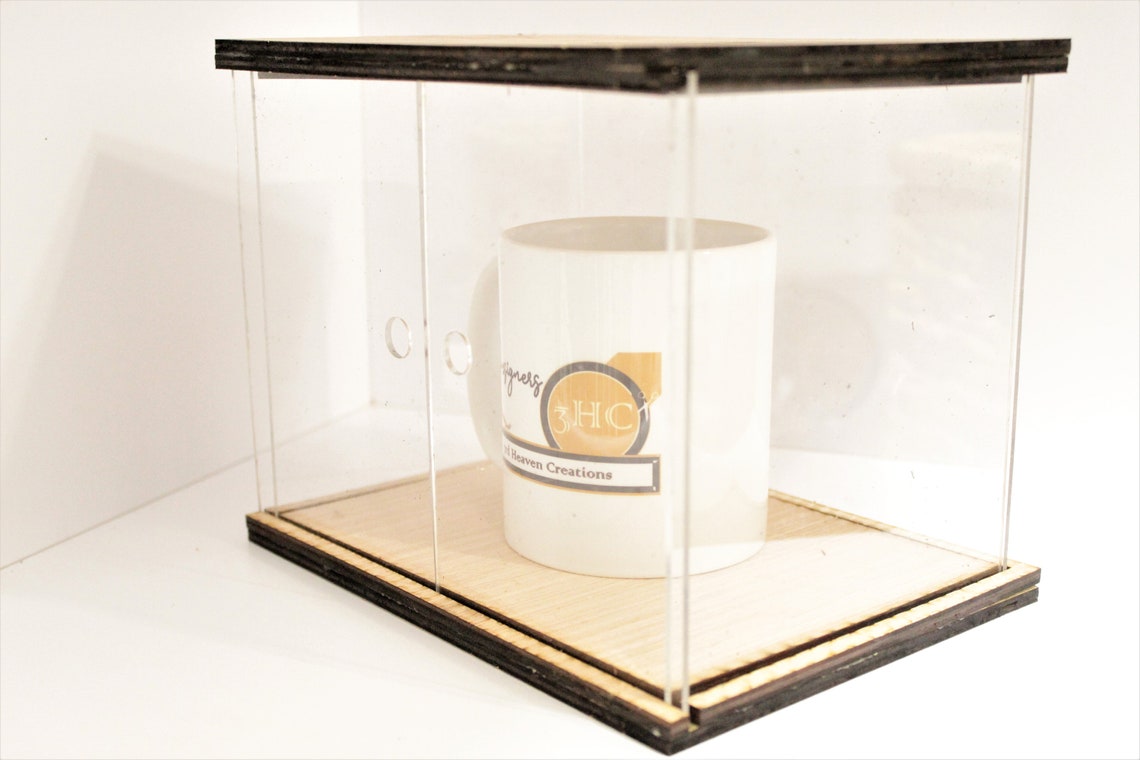 Display Case, Laser Cut Digital File, SVG File, Sliding Door Display ...