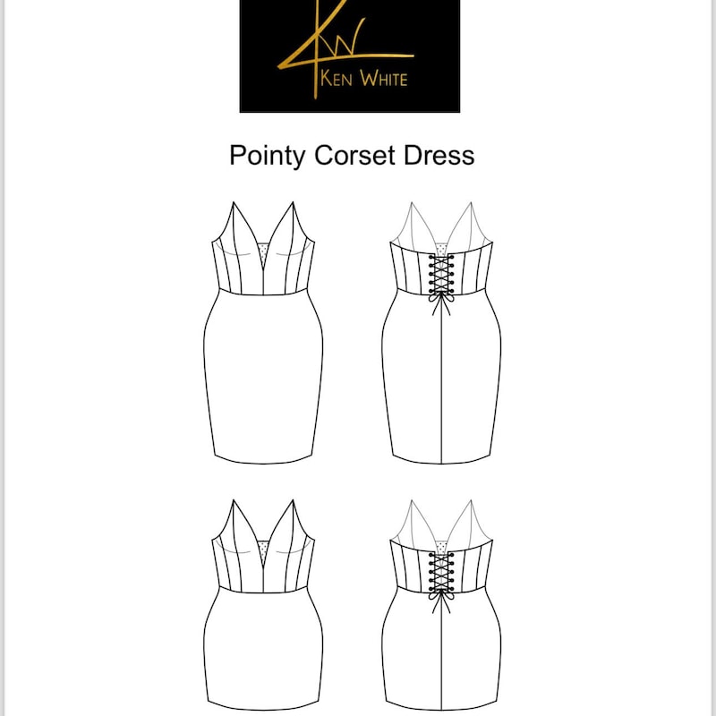 Corset Pattern - Etsy