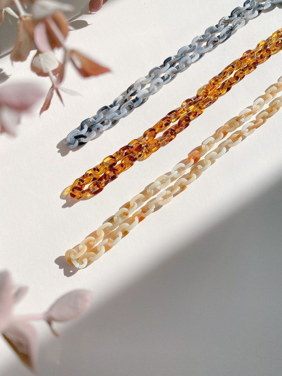 Face Mask Chain High Quality Tortoise Shell Face Mask | Etsy