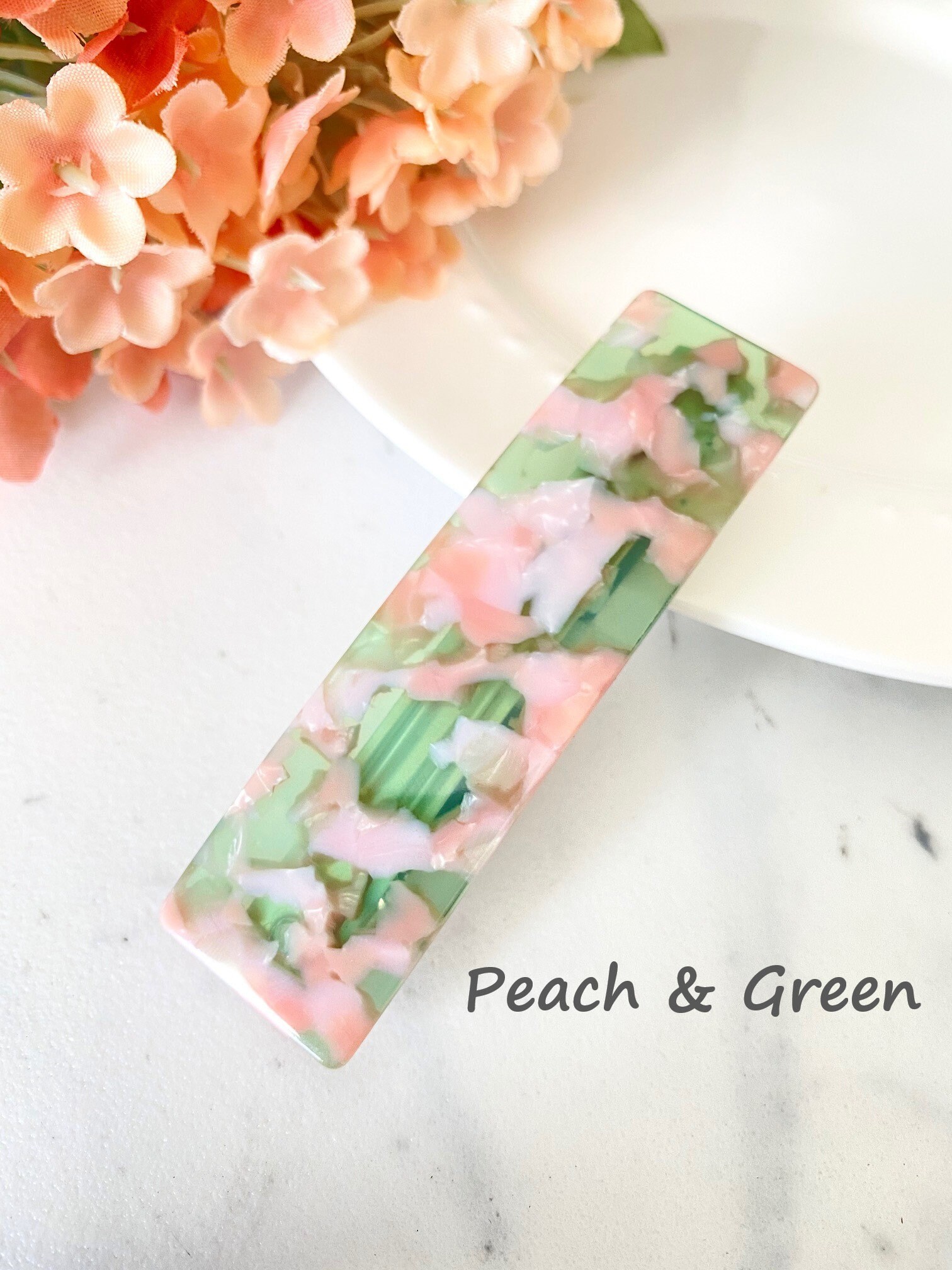 Nori Double Clasp Non-Slip French Barrette Tortoise Shell | Etsy