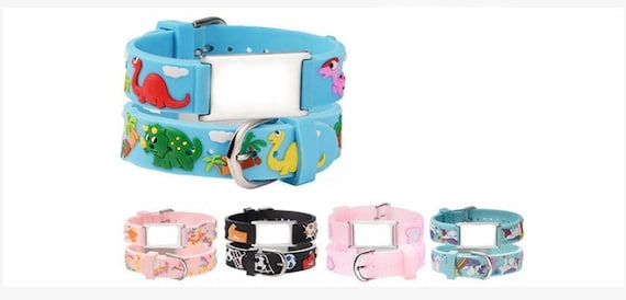 CUSTOM ENGRAVE Safety Child Silicone Identification Bracelet 7 - Etsy