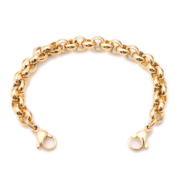 Gold Id Bracelet - Etsy