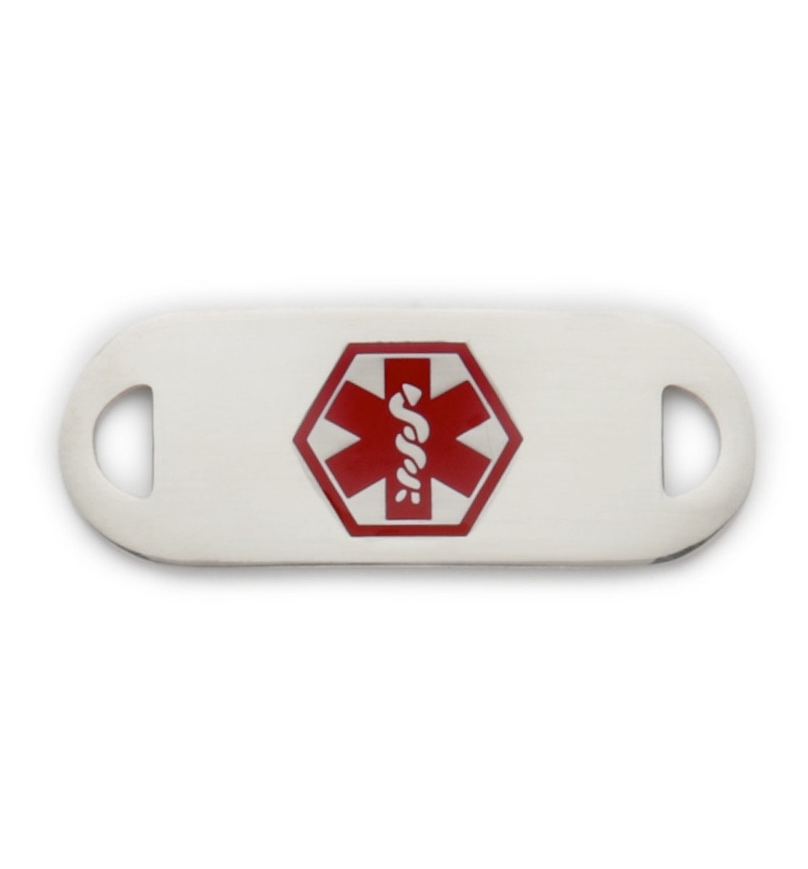 Medical Alert Stainless ID TAG for Bracelet Many Pre-engraved - Etsy