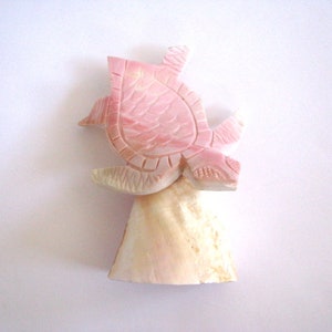 Sea Turtle Hand Carved Sculpture Sea Shell Carved Turtle - Etsy