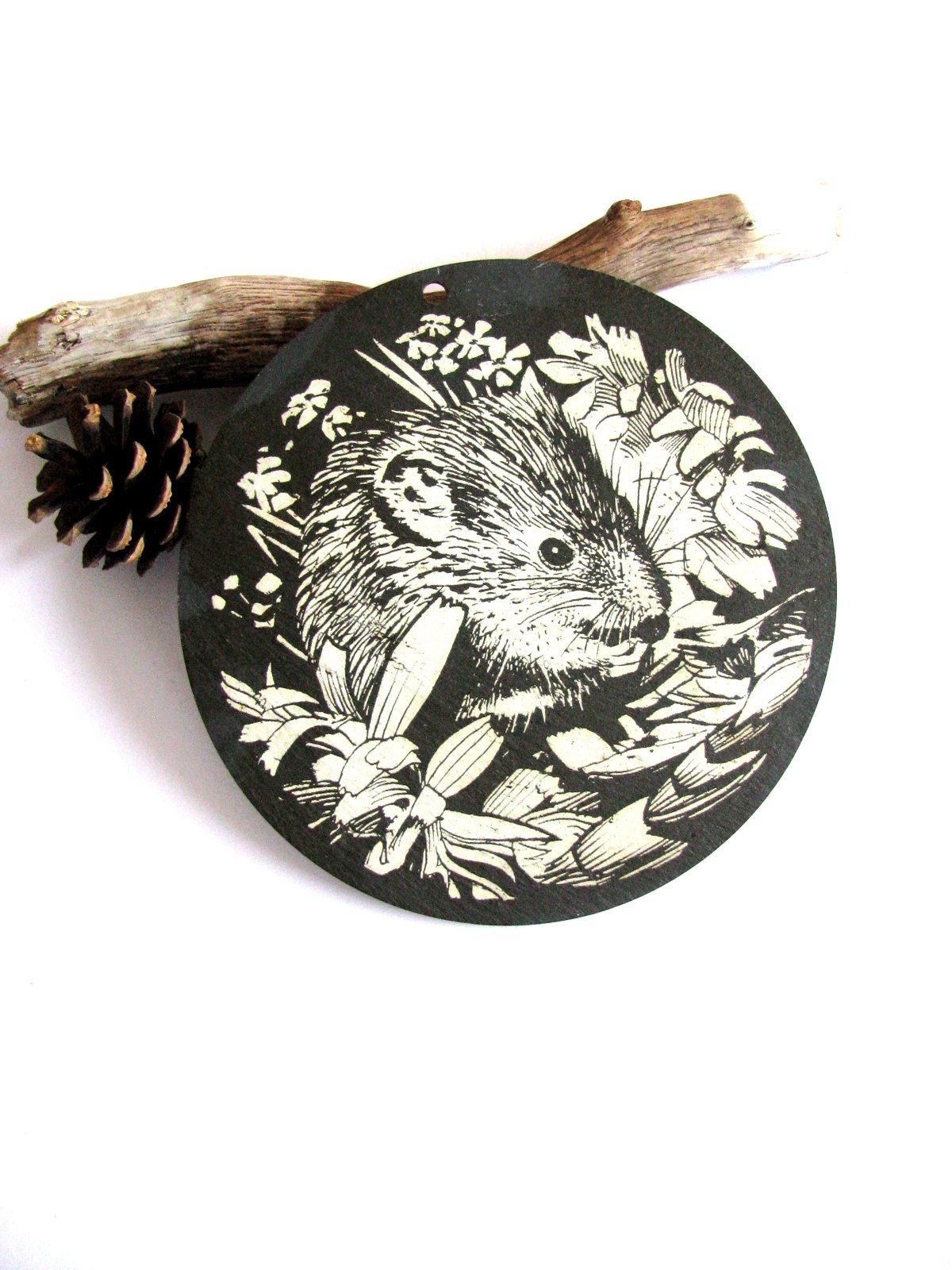 Mouse Wall Decor Slate Kids Wall Art Nursery Wall Decor - Etsy