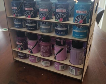 Acrylic Paint Organizer - Etsy