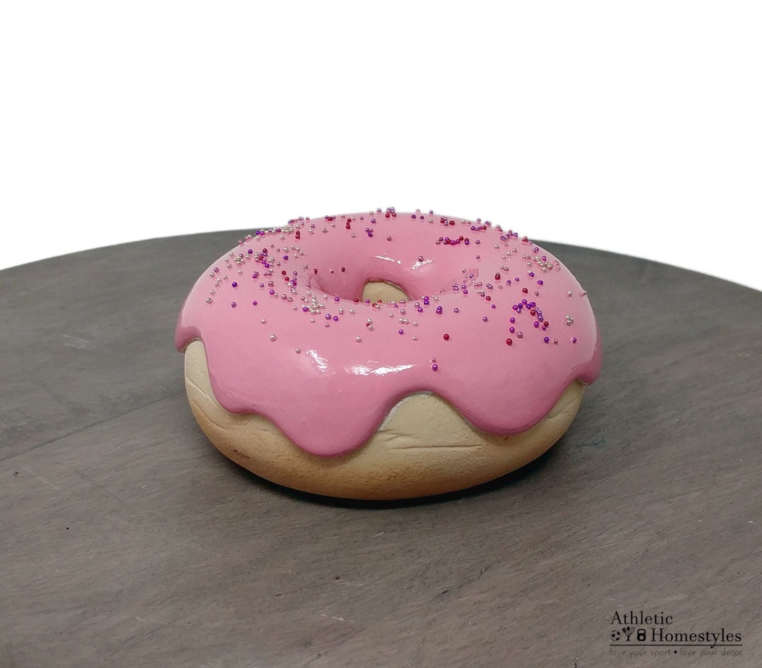 Faux Donut Ornament / Fake Pastry Food Valentine's Day Gift Artificial ...