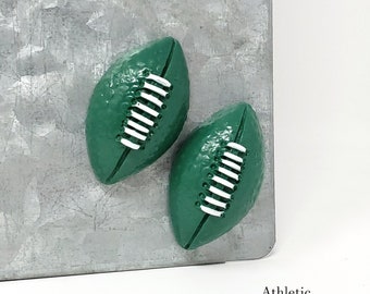 Football Fridge Magnet Pack of 2 / NFL Game Day Kitchen Decor | Etsy