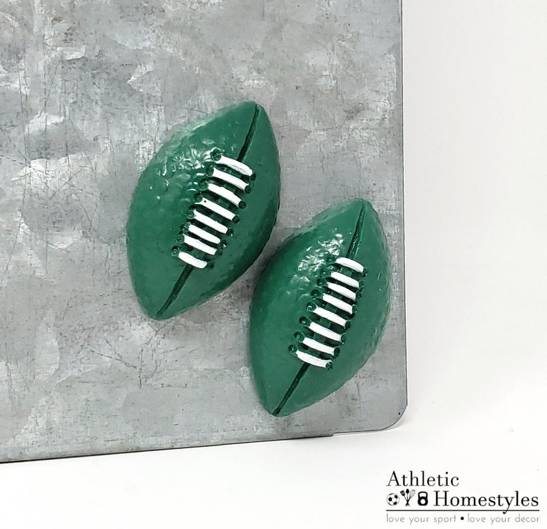 Football Fridge Magnet Pack of 2 / NFL Game Day Kitchen Decor - Etsy