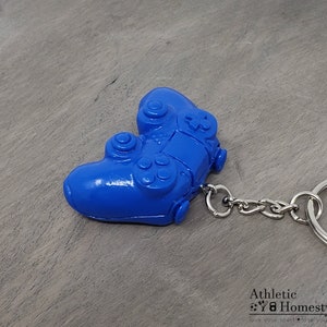 PS4 Playstation 4 Video Game Controller Keychain / Gaming Zipper Charm ...