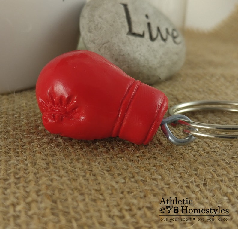 Boxing Glove Keychain Boxing Decoration / Muay Thai / | Etsy