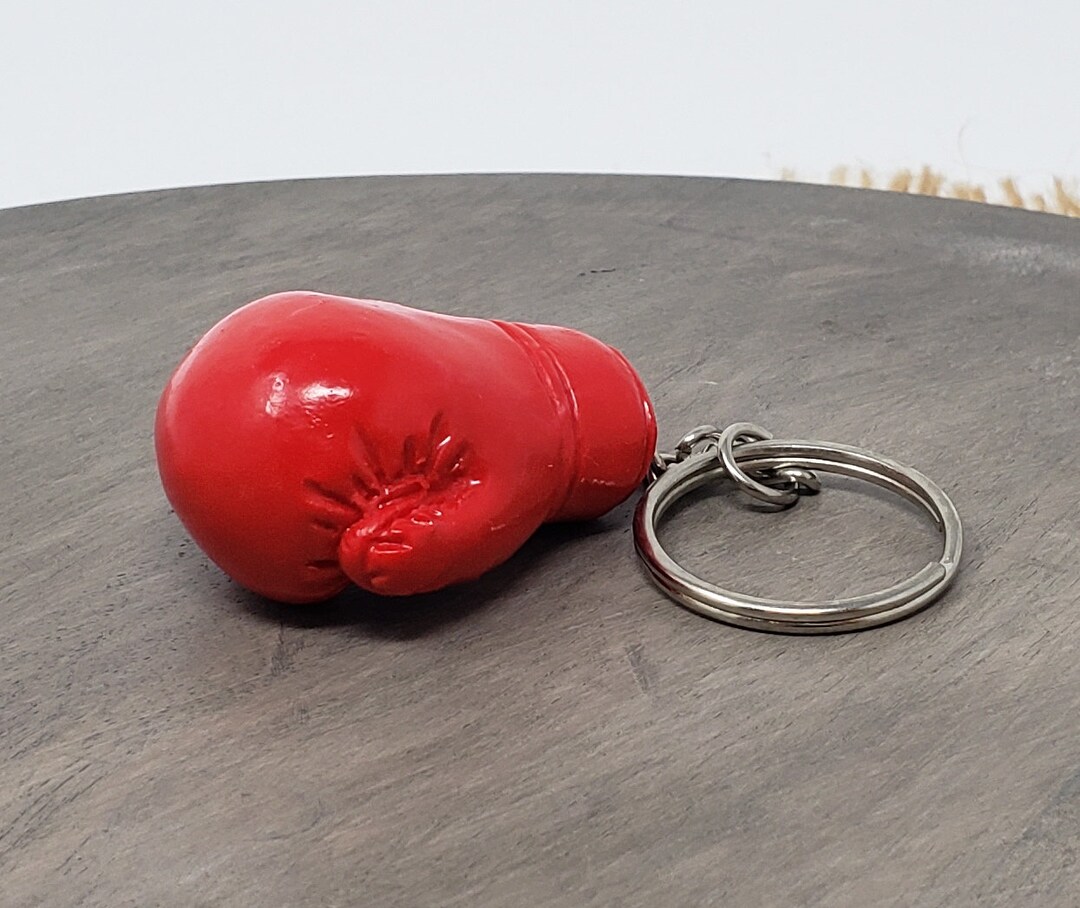 Boxing Glove Keychain - Boxing Decoration / Muay Thai / Housewarming ...